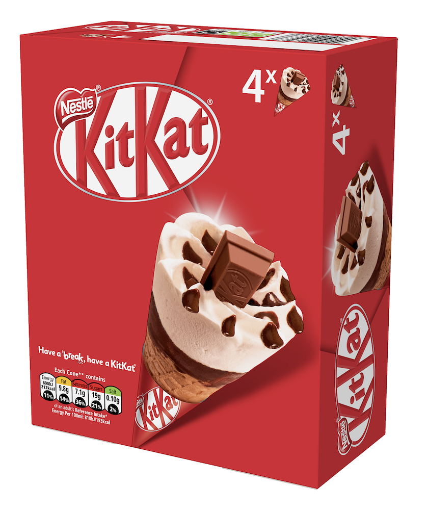 KitKat Adds to Ice Cream Range in UK with New Format and Listings ...