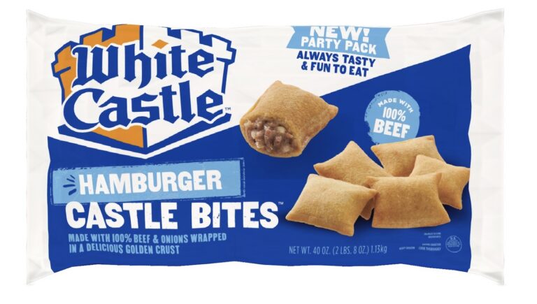 Hamburger and Cheeseburger White Castle Bites Debut in US Retail Stores ...