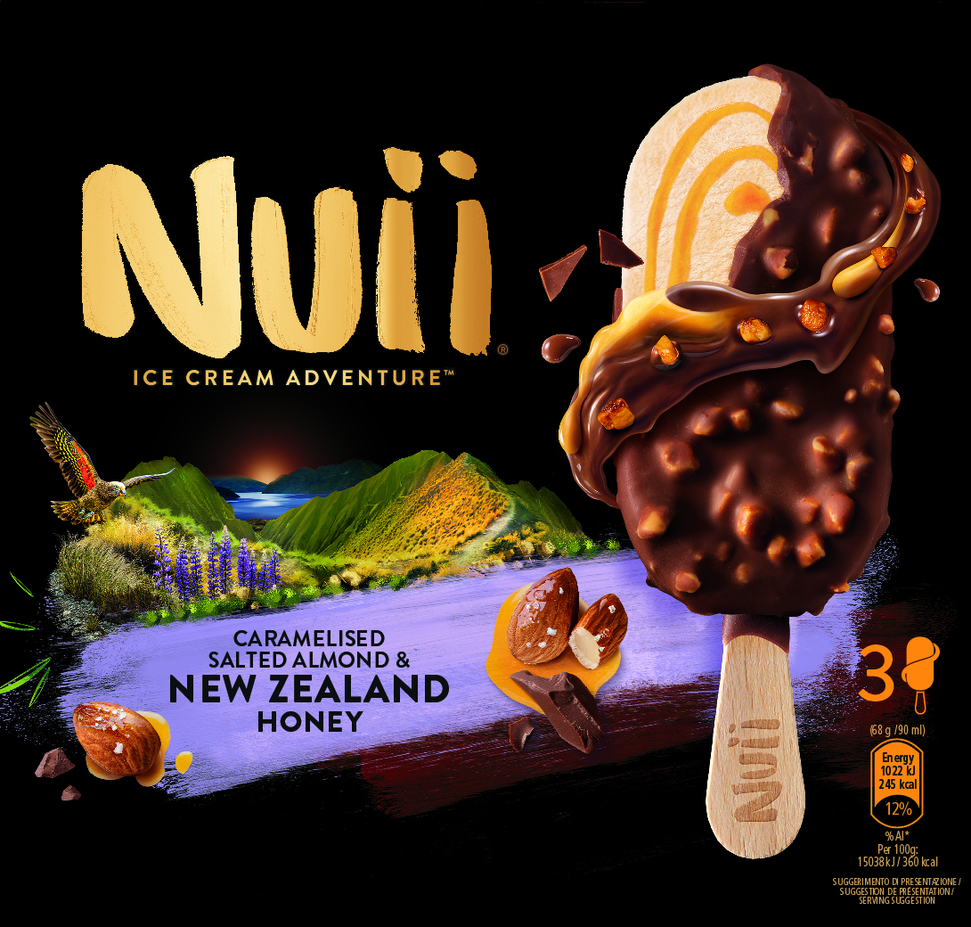 Nuii Debuts New Zealand Honey and Scandinavia Cranberry Stick Flavors | Frozen Foods Biz