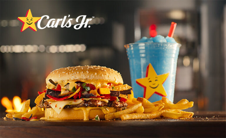 Alix Earle and Paris Hilton Promote New Carl's Jr. Queso Crunch Burger ...