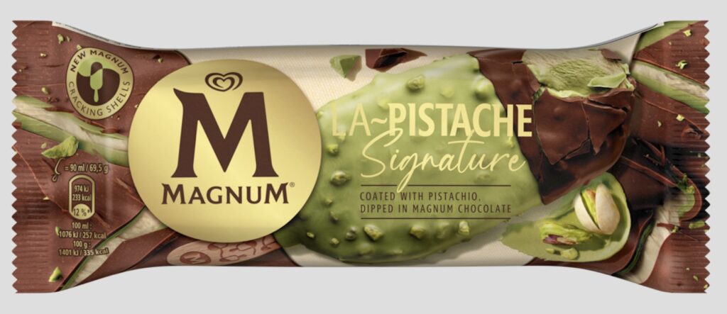 La Pistache and La Pêche Star in Signature Range from Magnum | Frozen ...